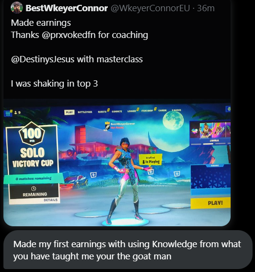 Fortnite Masterclass : Master the Game with Expert Fortnite Coaching