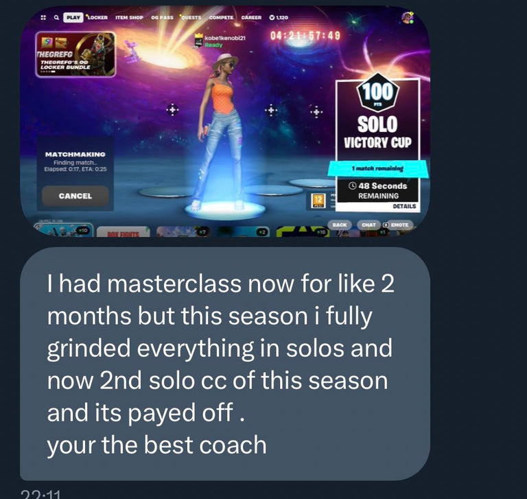 Fortnite Masterclass : Master the Game with Expert Fortnite Coaching